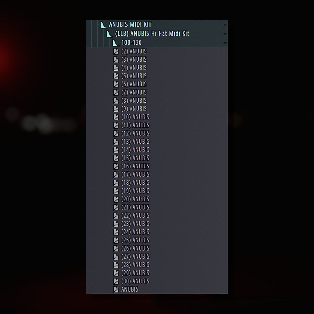 Anubis - MIDI Kit – prodllb